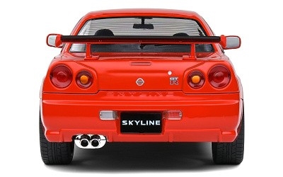 NISSAN SKYLINE (R34) GT-R 1999 ACTIVE RED - Solido - SO-S1804305 | Svět ...