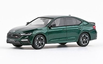 ŠKODA OCTAVIA IV RS 2020 ZELENÁ AMAZONIAN METALÍZA - ABREX - AB-143ABZ ...