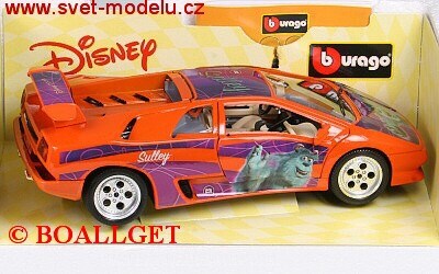 LAMBORGHINI DIABLO DISNEY - BBurago - BB-2005 | Svět Modelů