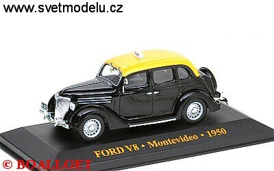 FORD V8 1950 TAXI MONTEVIDEO URUGUAI - IXO Models - IXO-CIXJ000054 | Svět Modelů