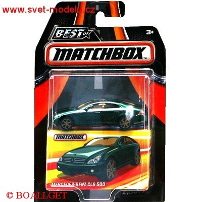 AUTÍČKO MATCHBOX BEST OF MERCEDES-BENZ CLS 500 - Matchbox - MA-DKC80 ...