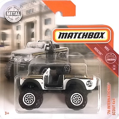 AUTÍČKO MATCHBOX INTERNATIONAL SCOUT 4x4 1976 - Matchbox - MA-GCF35 ...