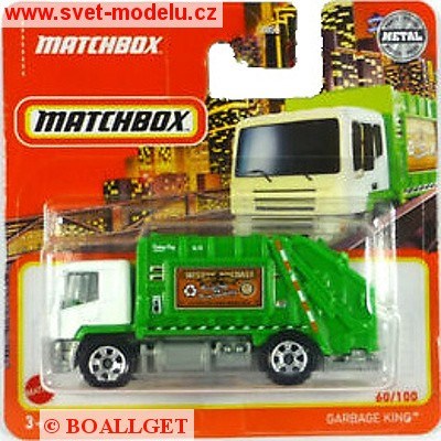 AUTÍČKO MATCHBOX GARBAGE KING - Matchbox - MA-GXM78 | Svět Modelů