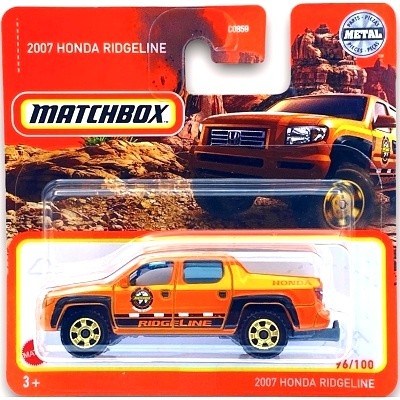 AUTÍČKO MATCHBOX HONDA RIDGELINE - Matchbox - MA-HFT17 | Svět Modelů
