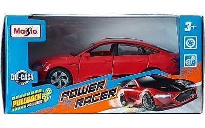 MAISTO POWER RACER AUDI e-TRON SPORTBACK RED 4,5 PULLBACK - Maisto - MAIS-21001-77994 | Svět Modelů