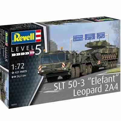 REVELL 03311 SLT 50-3 ELEFANT WITH LEOPARD 2A4 - Revell - RE-03311 ...